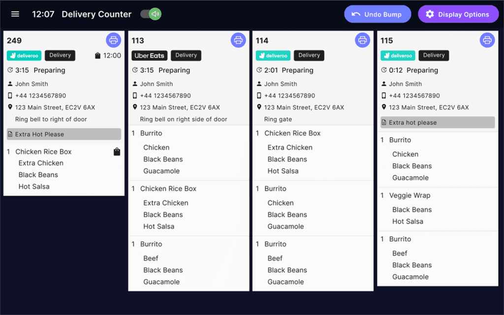 Kitchen Management System | Vita Mojo